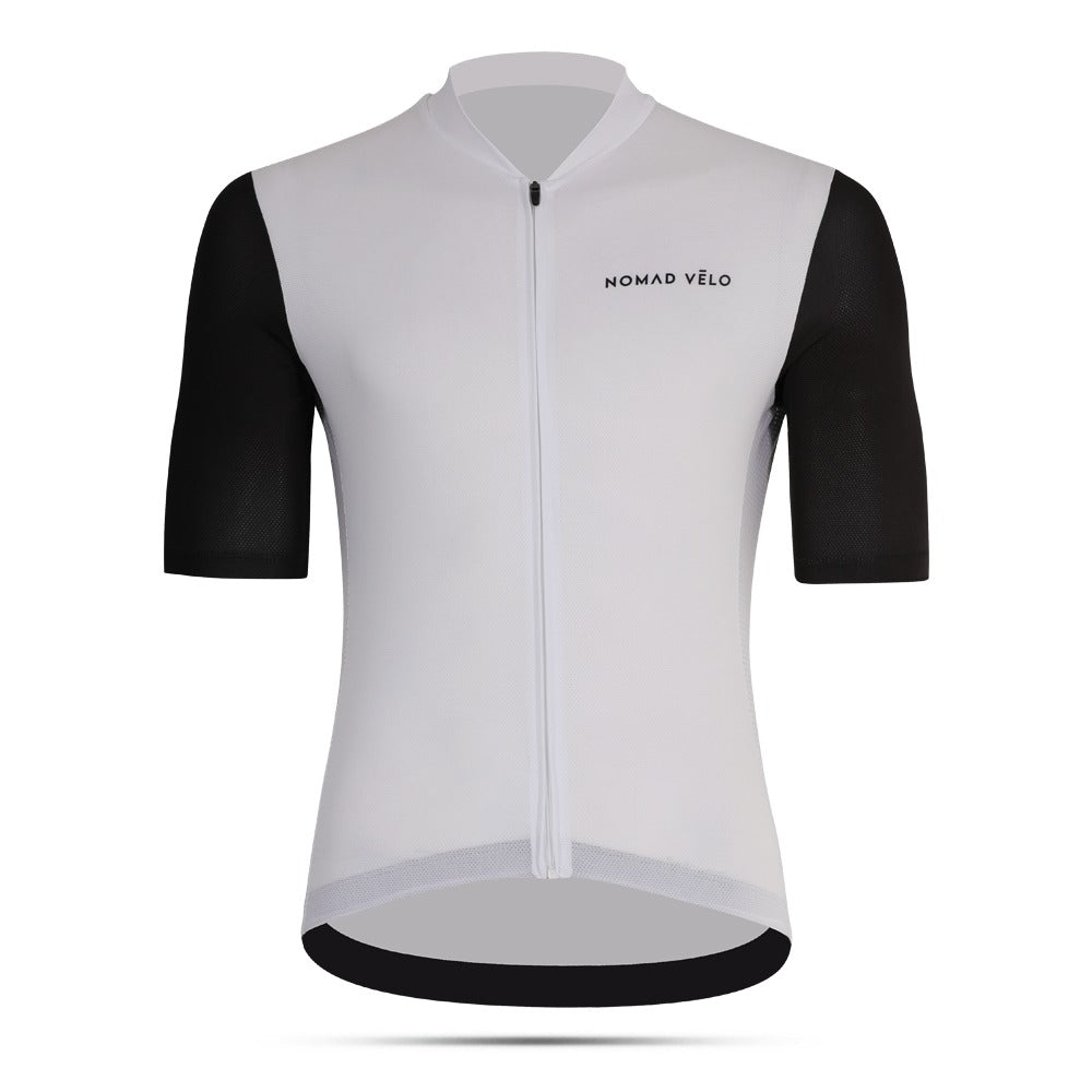 Cycling Panda Black White Jersey – Minimalist Aero Cut for Long Distan ...